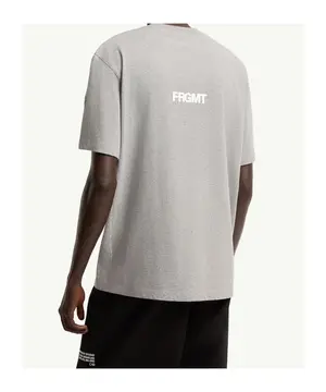 Moncler X Fragment Dog Printed Crewneck T-shirt - Grey