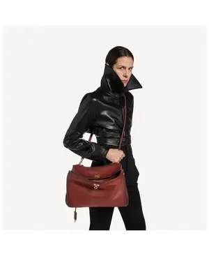 Balenciaga Rodeo Handbag Medium - Brick