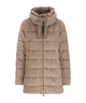 Herno Quilted Hooded Coat - No