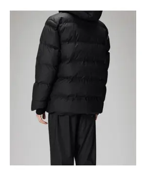 Rains Alta Drawstring Hooded Puffer Jacket