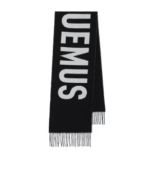 Jacquemus Fringed Scarf - Black