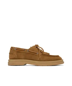 Hugo Boss Suede Loafers - Brown