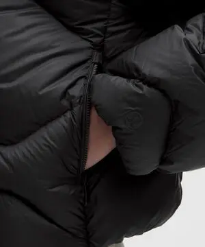 Lululemon Featherweight Cropped Quilted Puffer - Black