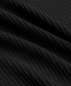 Lululemon Rib-knit Slim-fit Long-sleeve Shirt - Black