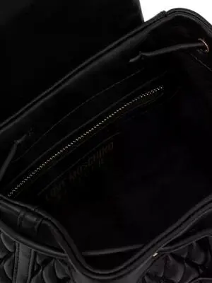 Moschino Quilted Logo-plaque Backpack