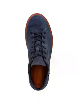 Ecco Soft 10 Suede Low-top Sneakers - Blue