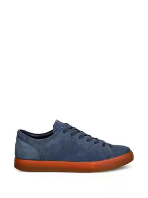 Ecco Soft 10 Suede Low-top Sneakers - Blue
