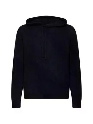 ROBERTO COLLINA Fine-knit Drawstring Hoodie