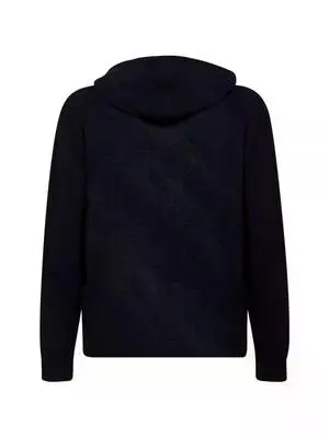 ROBERTO COLLINA Fine-knit Drawstring Hoodie