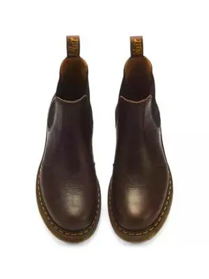 Dr. Martens Leather Chelsea Boots - Brown