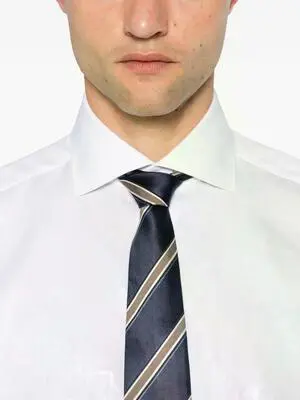 Zegna Spread-collar Button-down Shirt