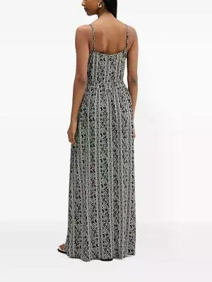 Rip Curl Molokai Floral-print Button-up Maxi Dress