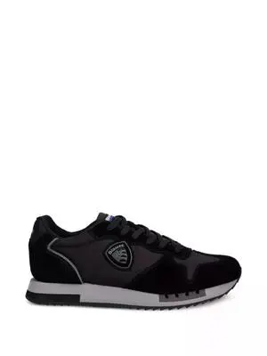 Blauer. Round Toe Sneakers For Men
