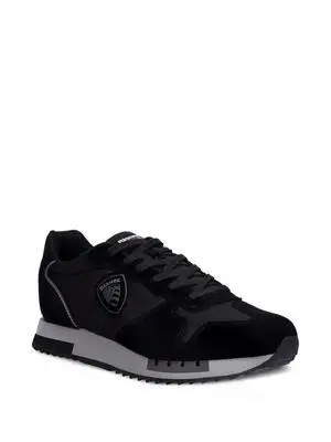 BLAUER. Queens Logo-patch Sneakers