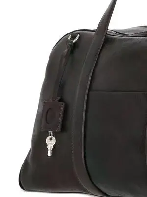 Orciani Medium Off Duty Lagoon Leather Holdall