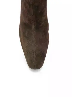 AQUAZZURA Amore Suede Ankle Boots