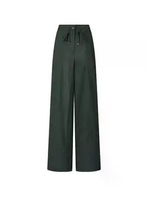STUDIO TOMBOY Drawstring Wide-leg Trousers - Grey