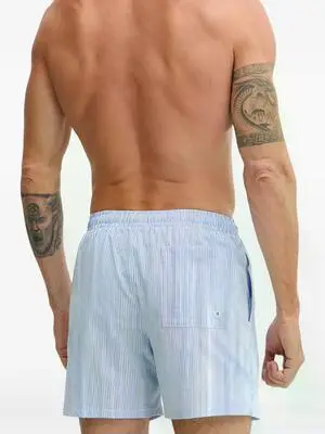Nike Striped-pattern Swim Shorts