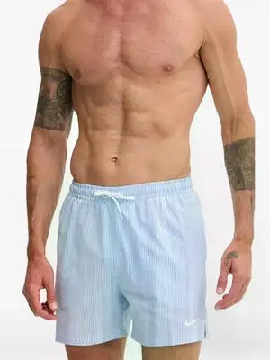 Nike Striped-pattern Swim Shorts