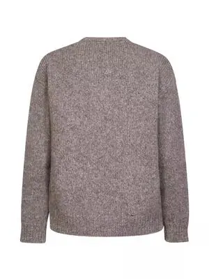 ROBERTO COLLINA Chunky-knit Crew-neck Sweater