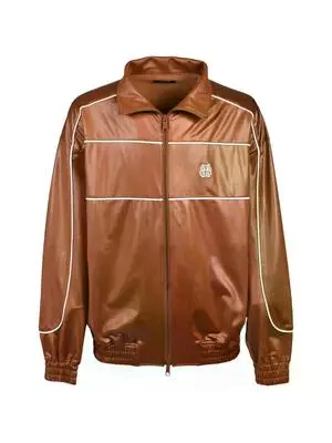 BREATH Piping Coating Jacket - Brown