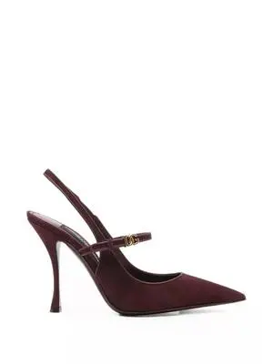 Dolce & Gabbana Dg Logo Suede Pumps