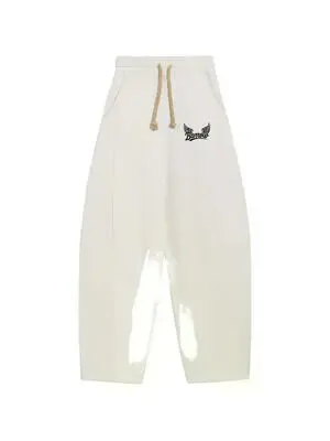 BARROW Logo-print Drawstring Track Pants - Neutrals