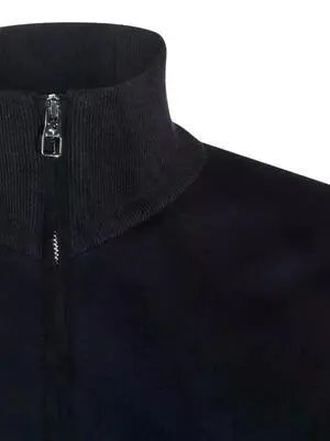 MONTECORE High-neck Zip-up Jacket - Blue