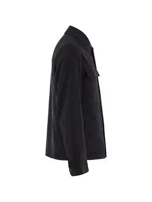 Herno Bottom-down Suede Jacket