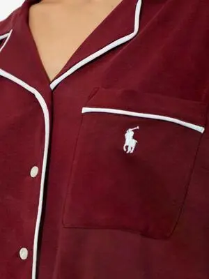 Polo Ralph Lauren Logo-embroidered Piped Pajamas