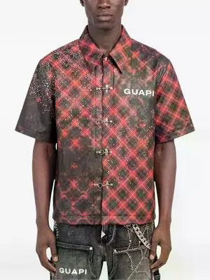 GUAPI Vintage Inferno Leather Shirt