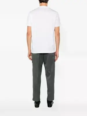 LOW BRAND Logo-patch T-shirt