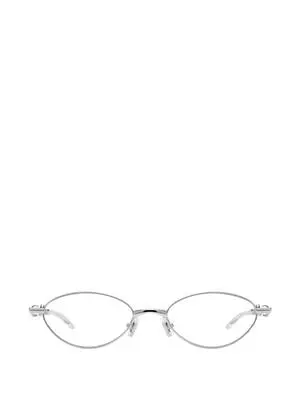 GENTLE MONSTER Aden Oval-frame Glasses - Silver