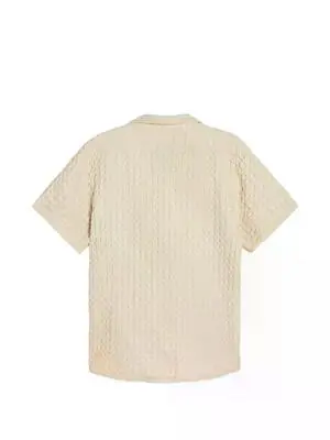 OAS Company Cuba Waffle-weave Shirt