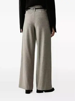 ELEH Zip-fastening High-waisted Trousers