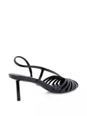 FERRAGAMO Strappy Patent-finish Pumps