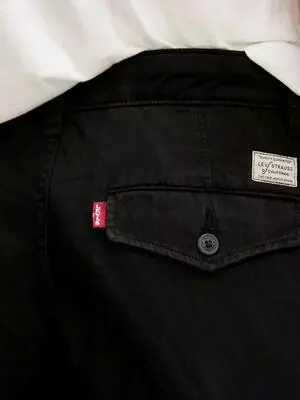 LEVI'S Xx Logo-patch Straight-leg Trousers