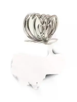 PANCONESI Ritorto Twisted Ring - Silver