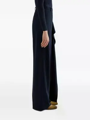 JIL SANDER Wool Sablé Trousers