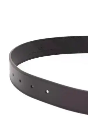 Gucci Round-buckle Leather Belt