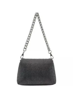 Liu Jo Rhinestone-embellished Leather Shoulder Bag
