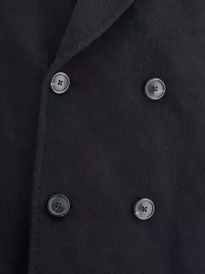 Our Legacy Double-breasted Peak-lapels Coat - Black