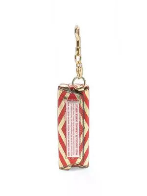 ANYA HINDMARCH Tunnock's Caramel Biscuit Magnetic-fastening Keyring - Red