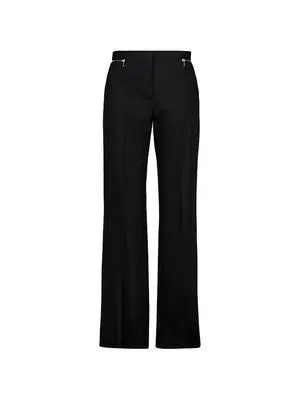 Stella McCartney Zipper-detail Straight-leg Pants