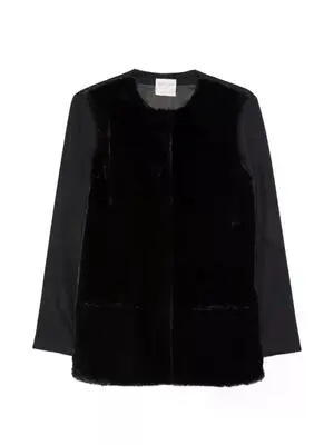 FORTE_FORTE Faux-fur Panelled Jacket