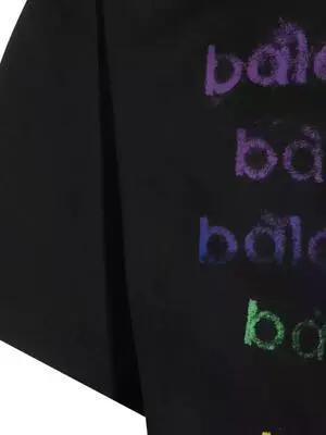 Balenciaga Logo-print Dropped-shoulder T-shirt
