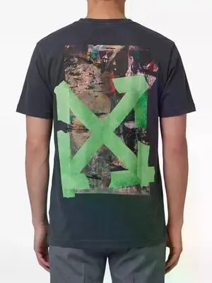 Off-White Bacco Arrow Skate Cotton T-shirt