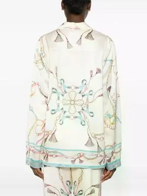 FORTE_FORTE Chain-print Shirt