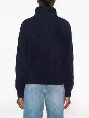 Sandro Quarter-zip Long-sleeve Sweater