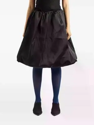 LII Gathered Midi Skirt